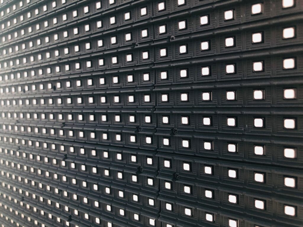 Perimeter led display